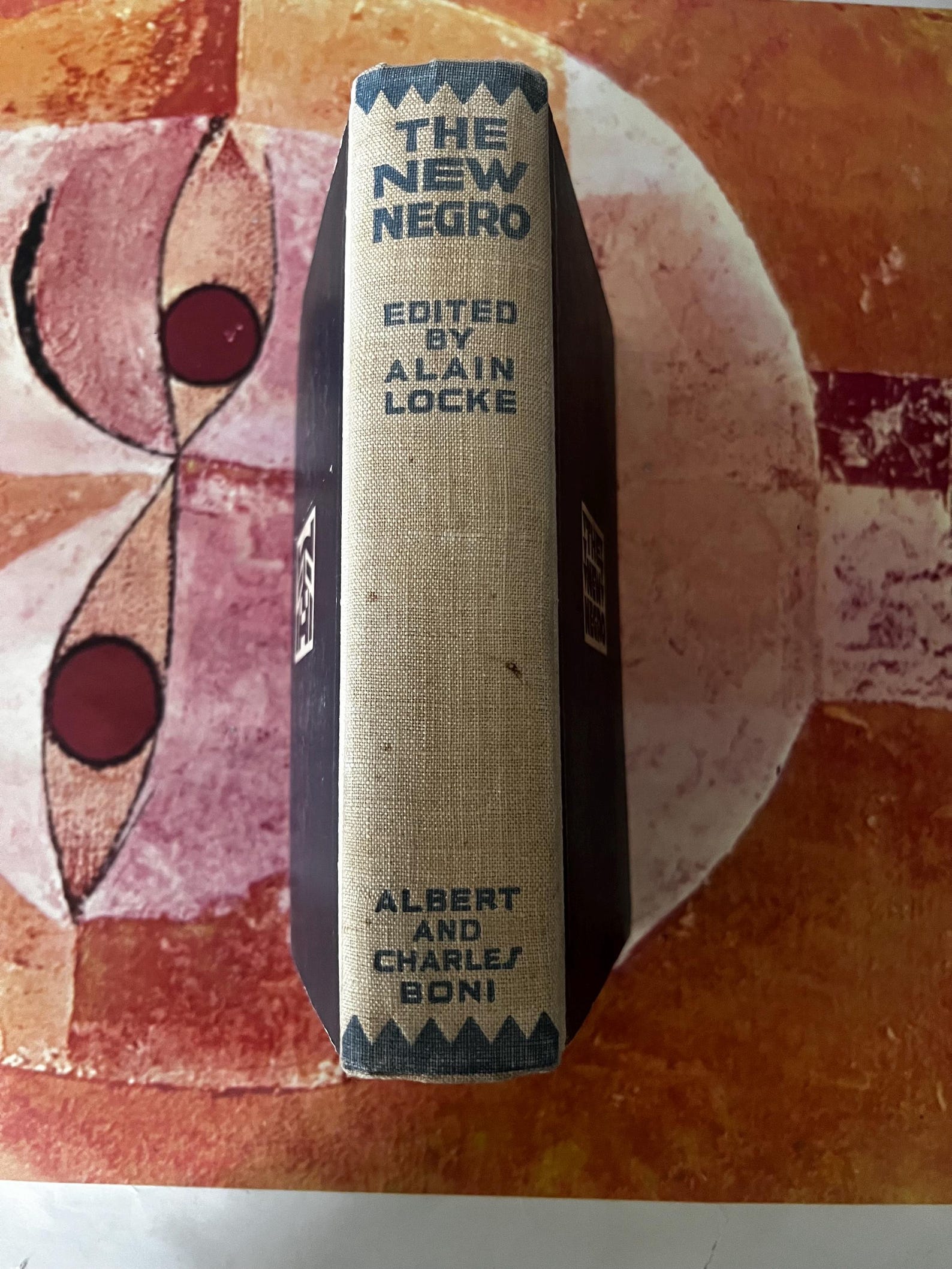 1927 - Alain Locke - THE NEW NEGRO - Expanded 2nd Ed., Harlem ...