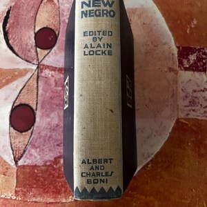 1927 - Alain Locke - THE NEW NEGRO - Expanded 2nd Ed., Harlem ...