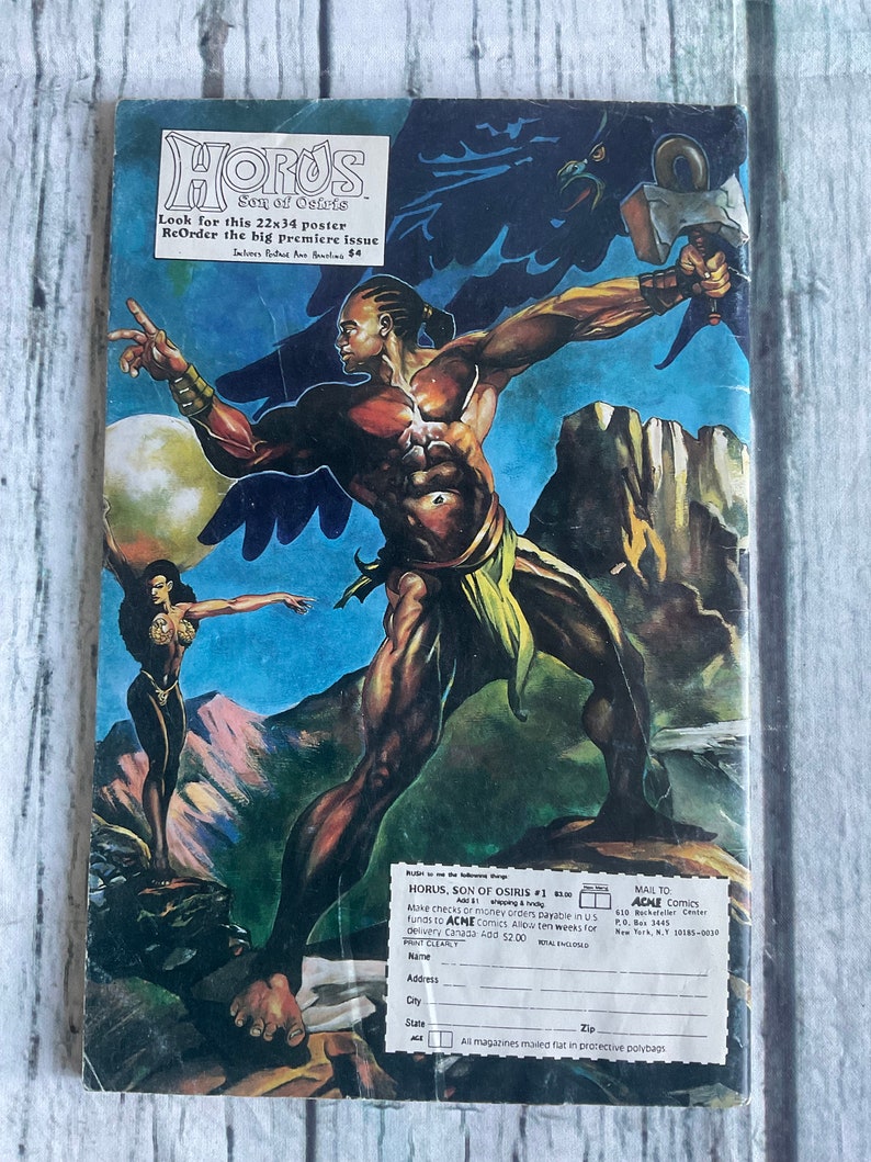Horus Son of Osiris Comic 1991 - Etsy