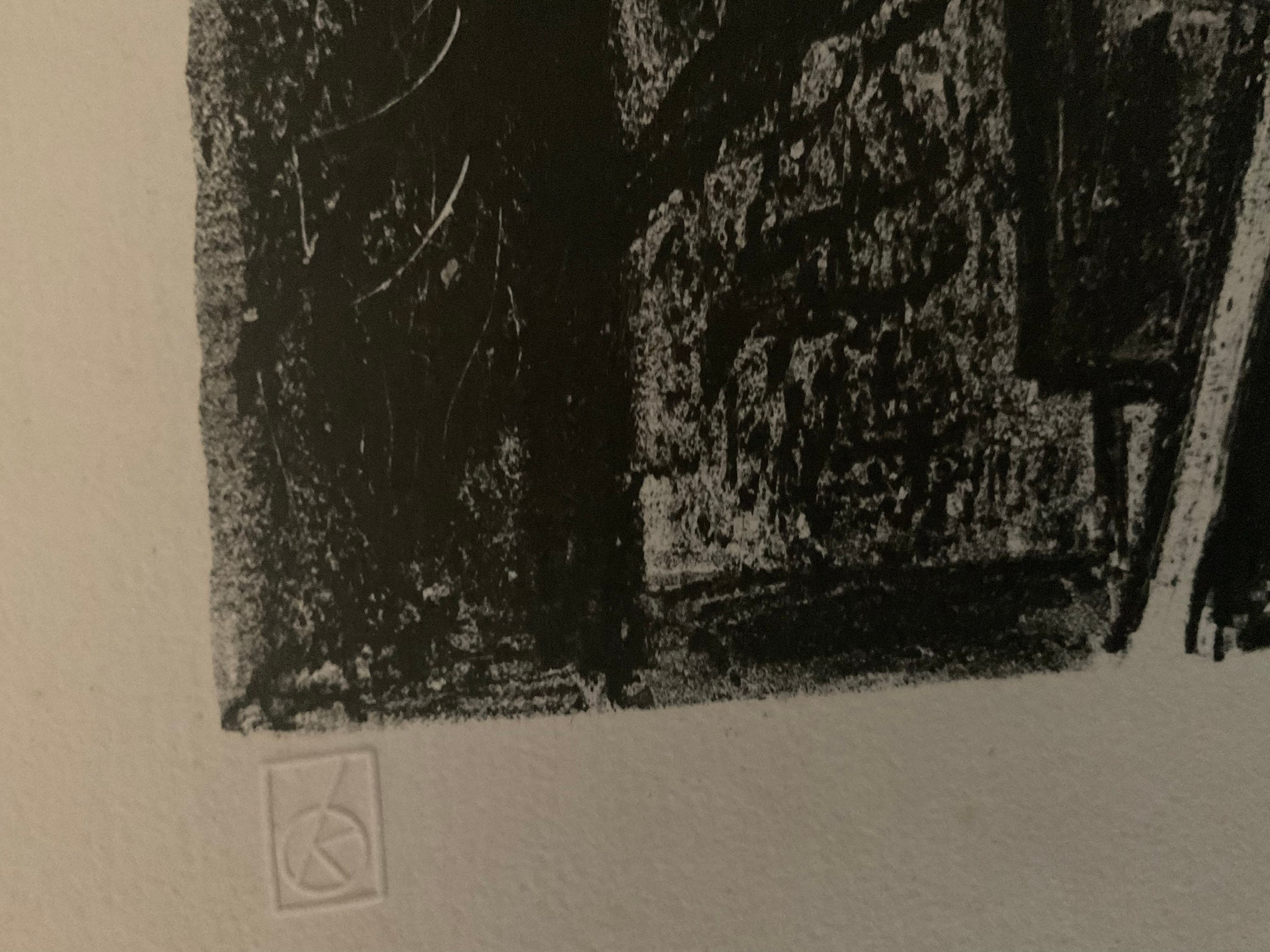 Burr Singer self Portrait Lithograph Not Signed - Etsy