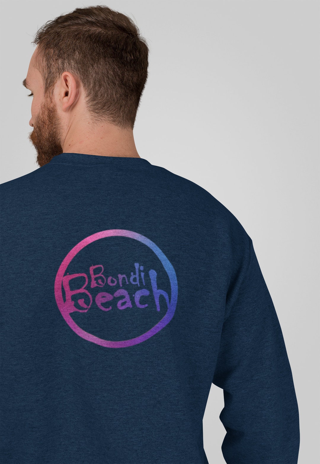 DB FASHION Bondi Beach Men's Cool Sweatshirt 123201 - Etsy