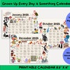 Blank Calendar Bundle Fillable Printable PDF Calendar - Etsy