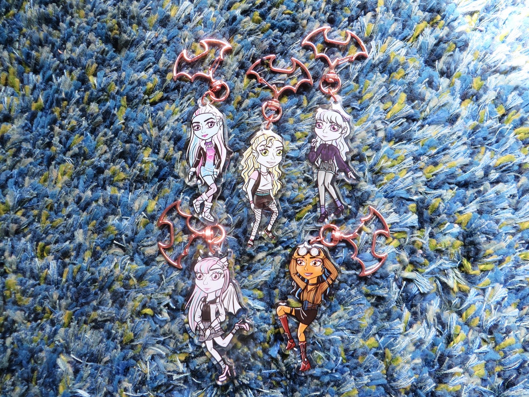 Monster High Keychains - Etsy