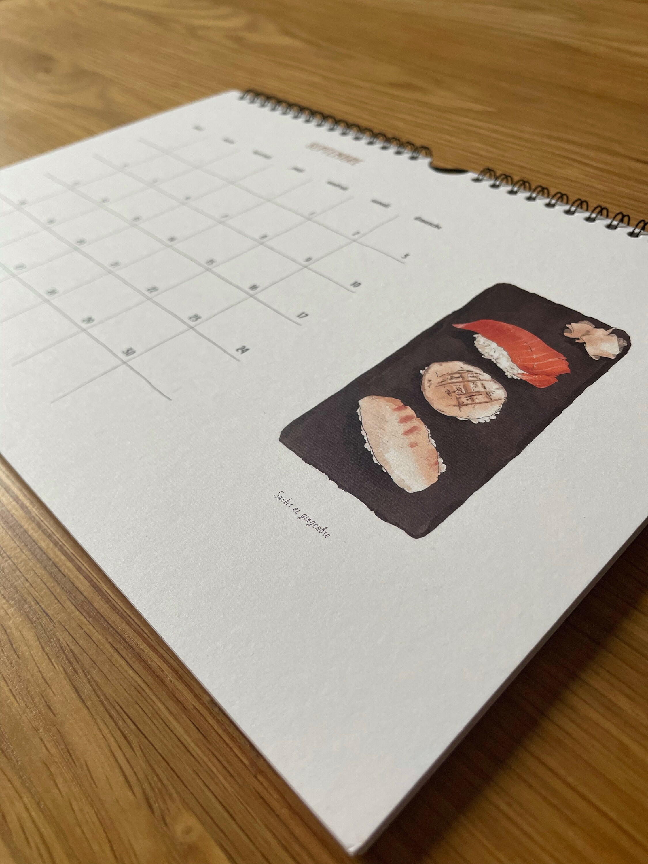 2023 Calendar illustrated Japan A4 - Etsy