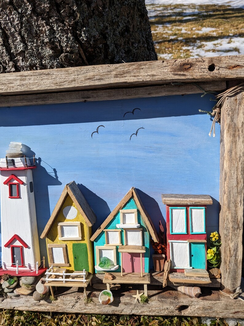 Lobster Trap Driftwood Seaside Village With Key or Coat Hooks - Etsy