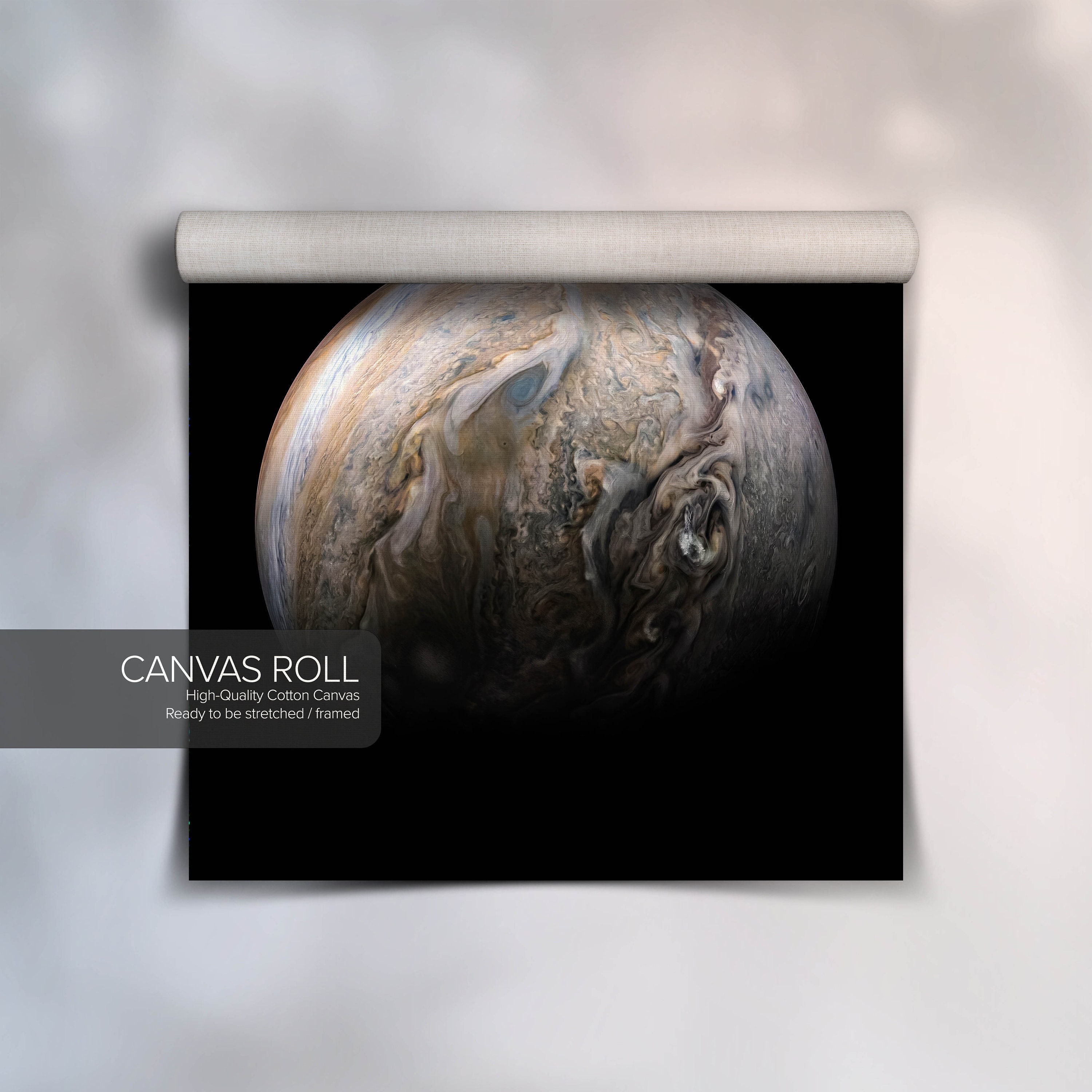 Jupiter Wall Art Print Canvas Paper Choice of Frames, Large Canvas Wall ...