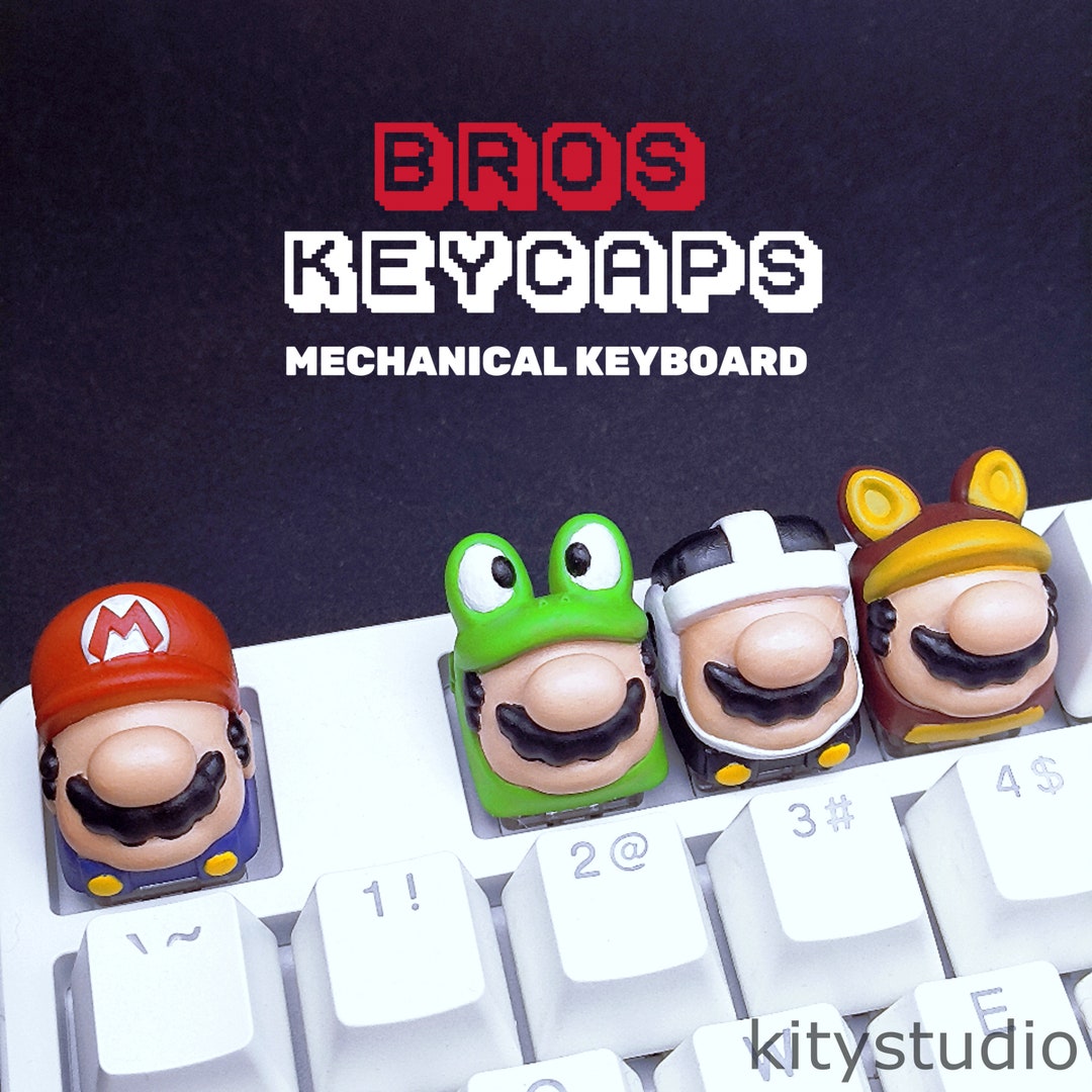 Super Mario Bros Keycap Game Mario ESC 3D Printed Custom - Etsy