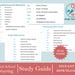 Medical Abbreviations Printable Study Guide | Medical Terminology ...