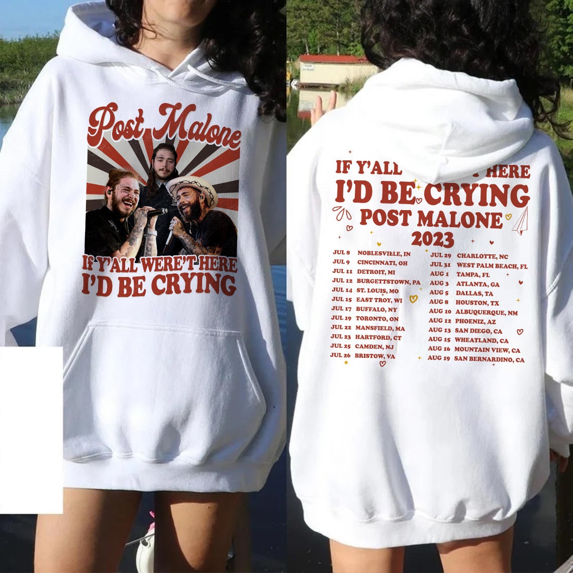 Posty country Music graphic shirt ,If Y'all Weren't here I'd Be Crying ...