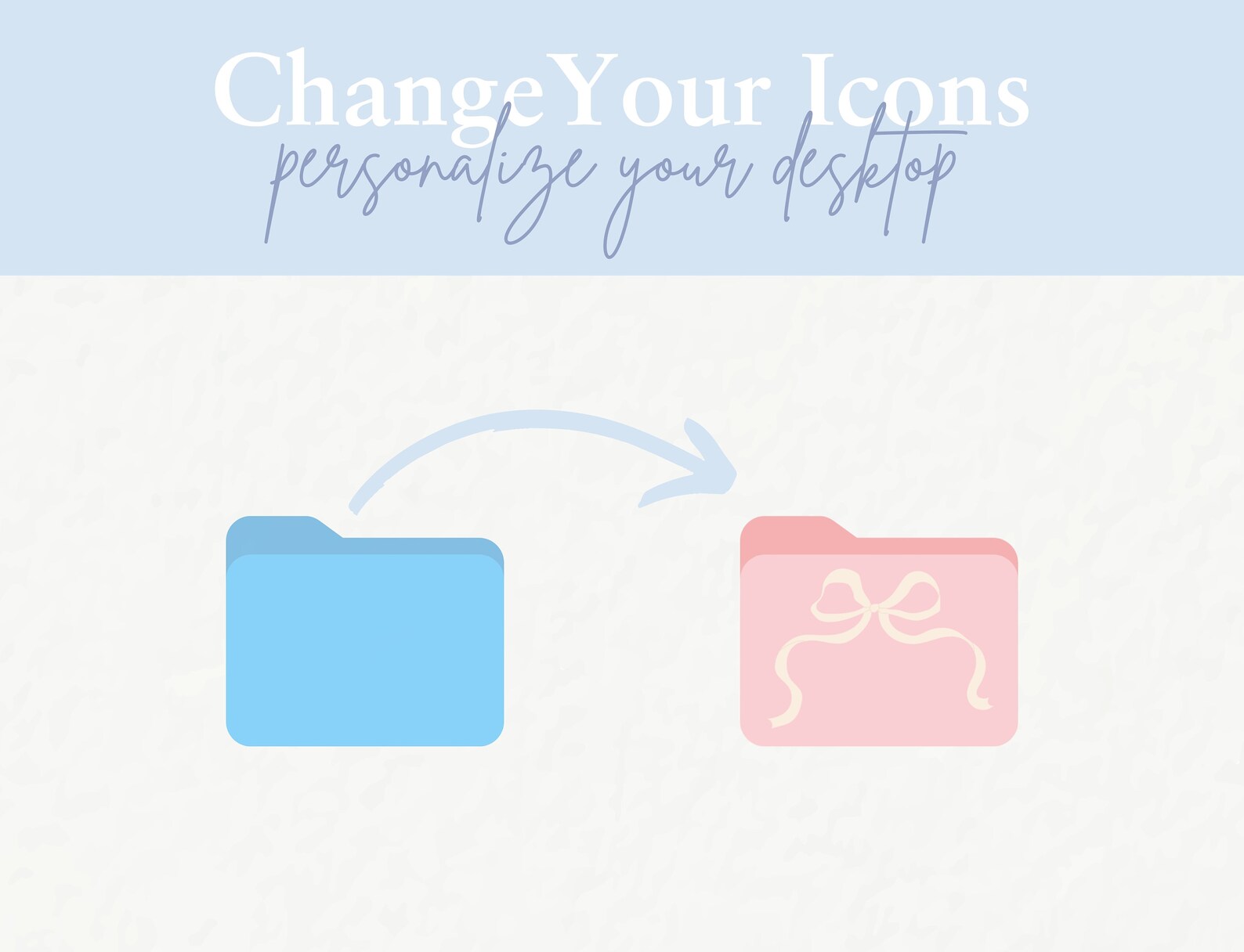 Desktop Folder Icons Pastel Rainbow, Cute Aesthetic Mac Desktop, PC ...