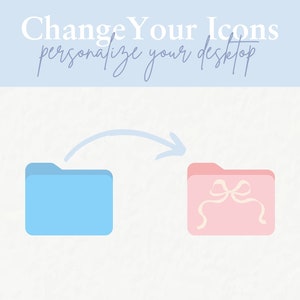 Desktop Folder Icons Pastel Rainbow, Cute Aesthetic Mac Desktop, PC ...