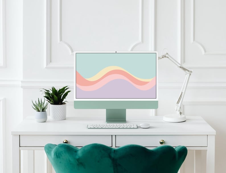 Desktop Wallpapers Aesthetic Pastel, Mac Wallpaper, Cute Kawaii ...