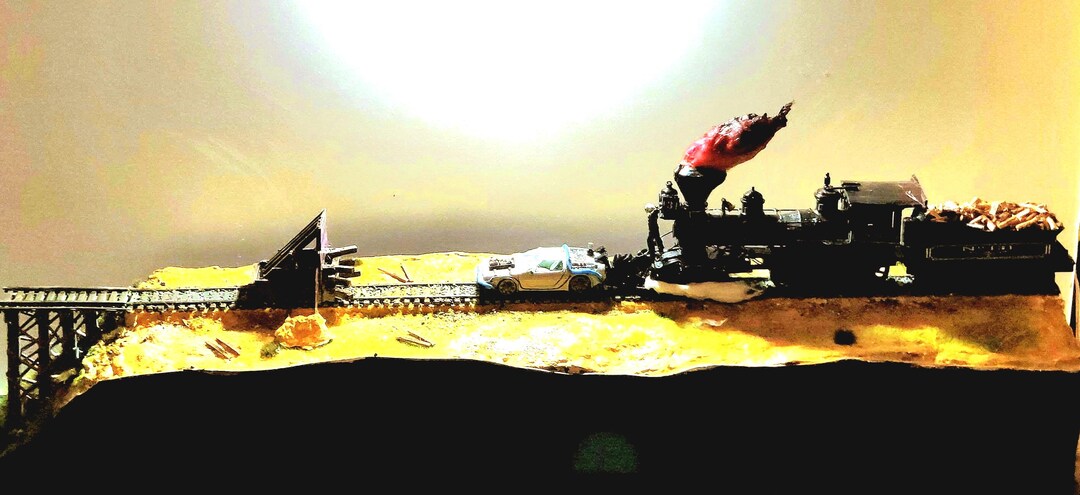 Back to the Future III Train Scene - Etsy