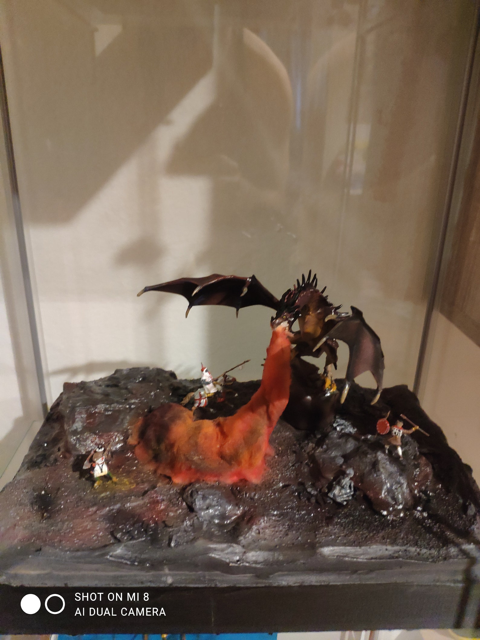Knights and Dragon Diorama - Etsy