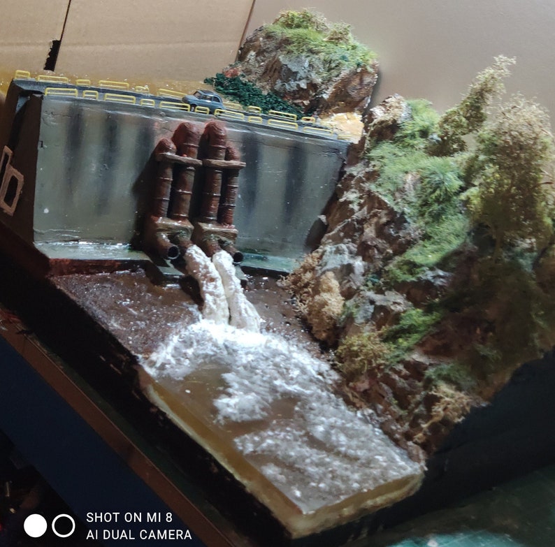 Realistic Dam Diorama - Etsy