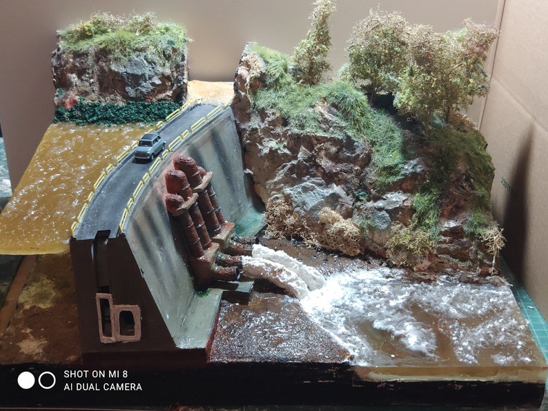 Realistic Dam Diorama - Etsy