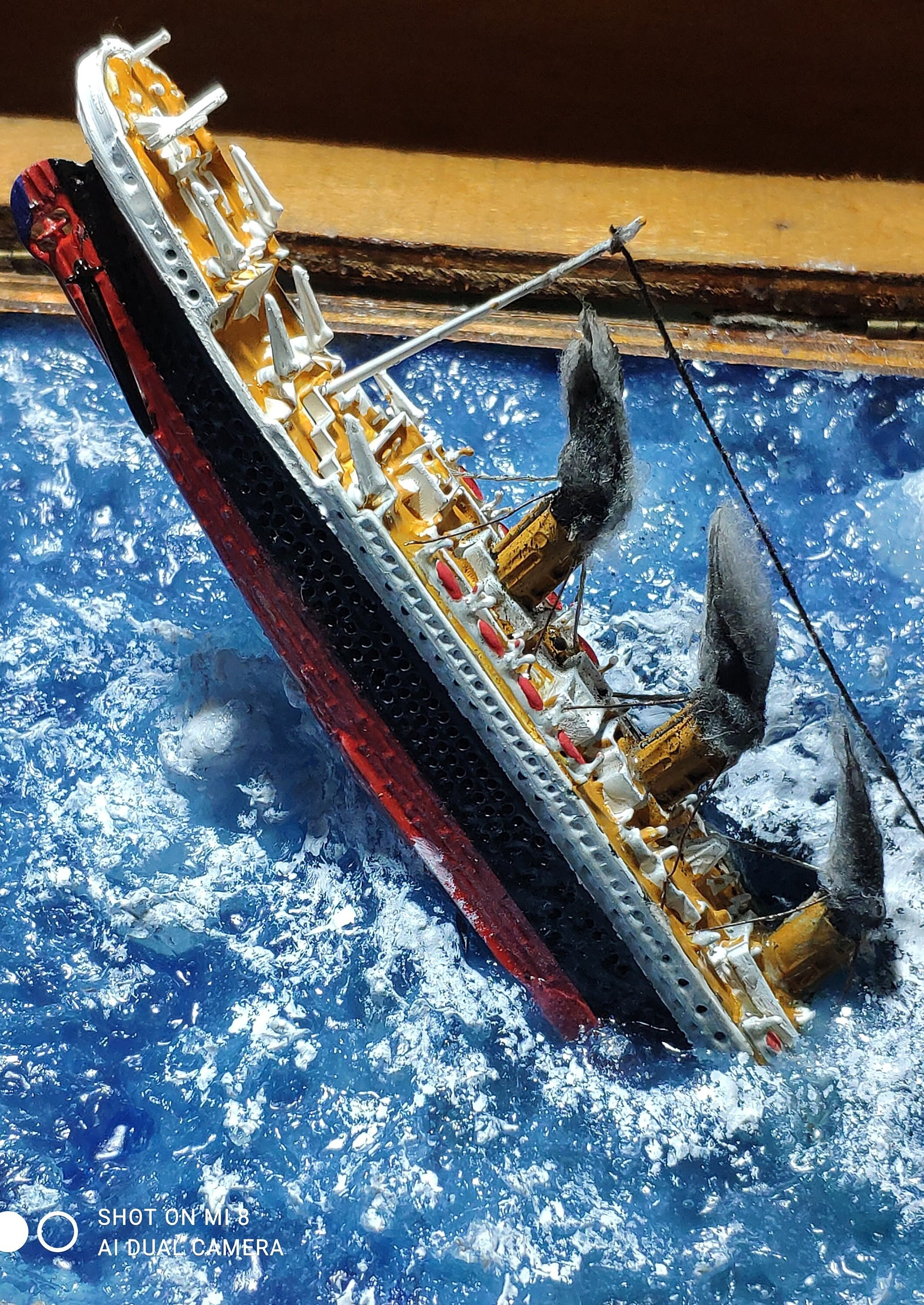 Titanic Sinks Diorama - Etsy