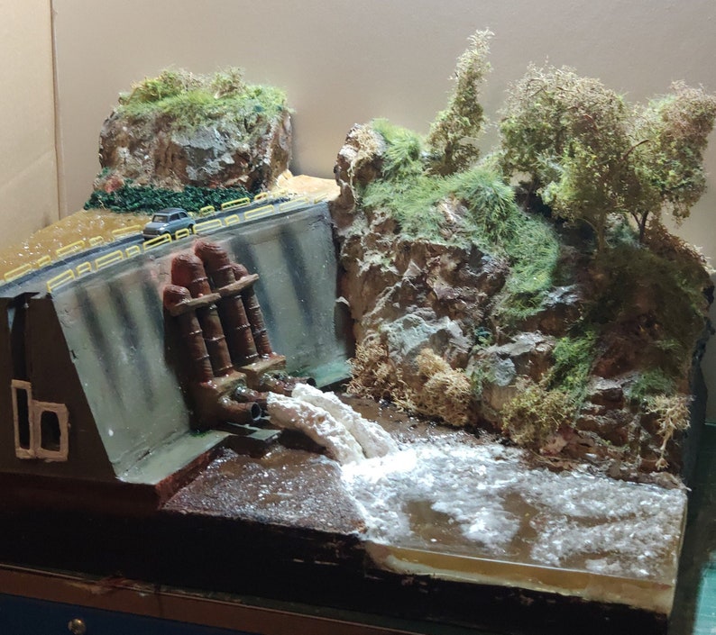 Realistic Dam Diorama - Etsy