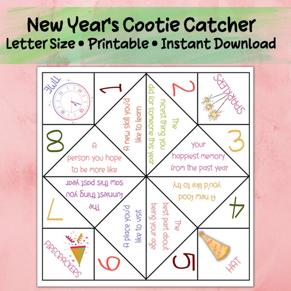 Cootie Catcher - Etsy