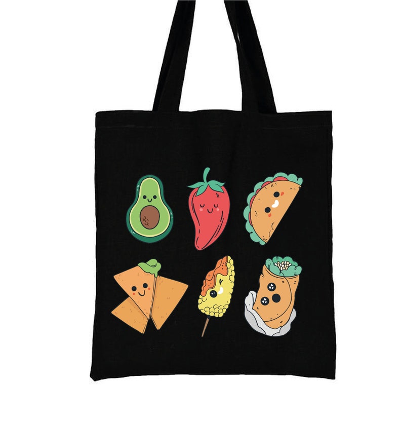 Mexican Food SVG PNG, Kawaii Mexican Food Clipart, Street Food Clipart ...