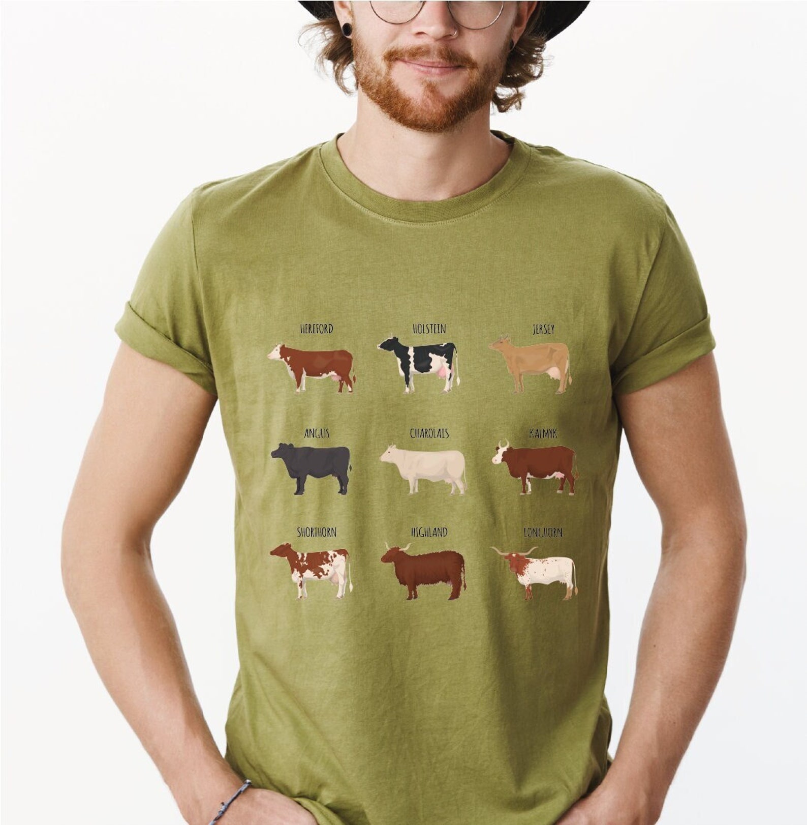 Cow Breeds PNG, Cow Breed Design PNG, Cow Breeds PNG, Cow Lover Png ...