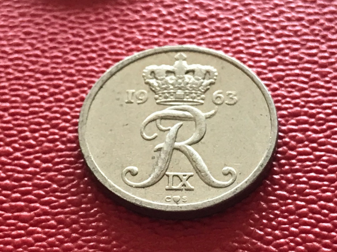Coin Coins Circulation Coin Denmark Öre 1963 - Etsy