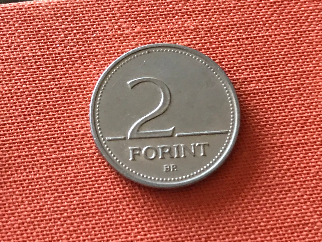 Coin Coins Circulation Coin Hungary 2 Forint 1997 - Etsy