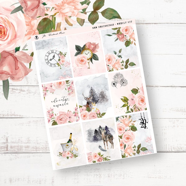 Planner Sticker Kit - Etsy