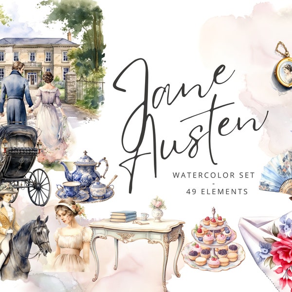 Jane Austen Svg - Etsy