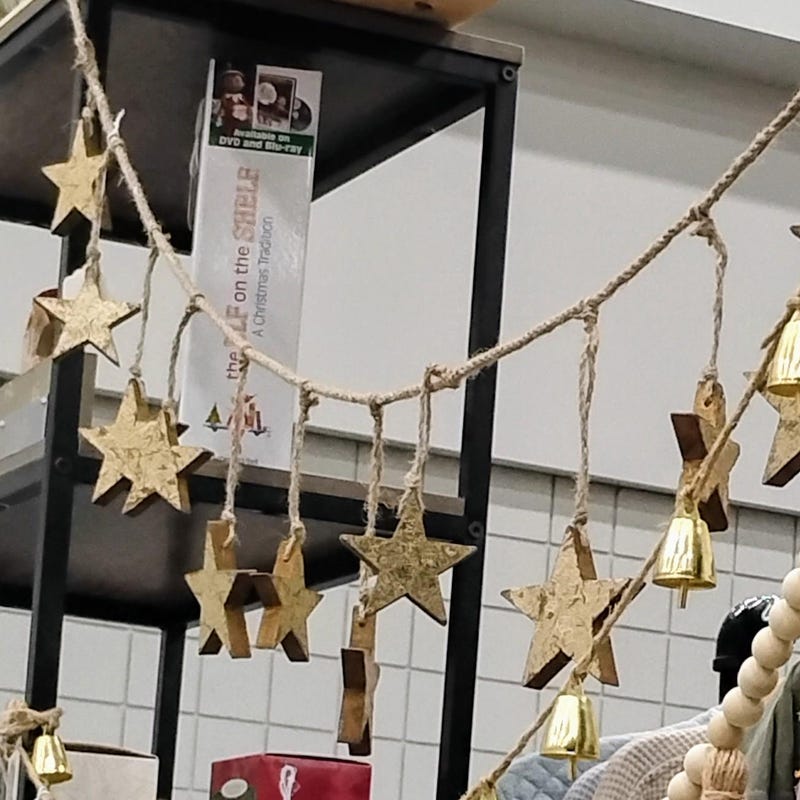 Gold Star Garland - Etsy