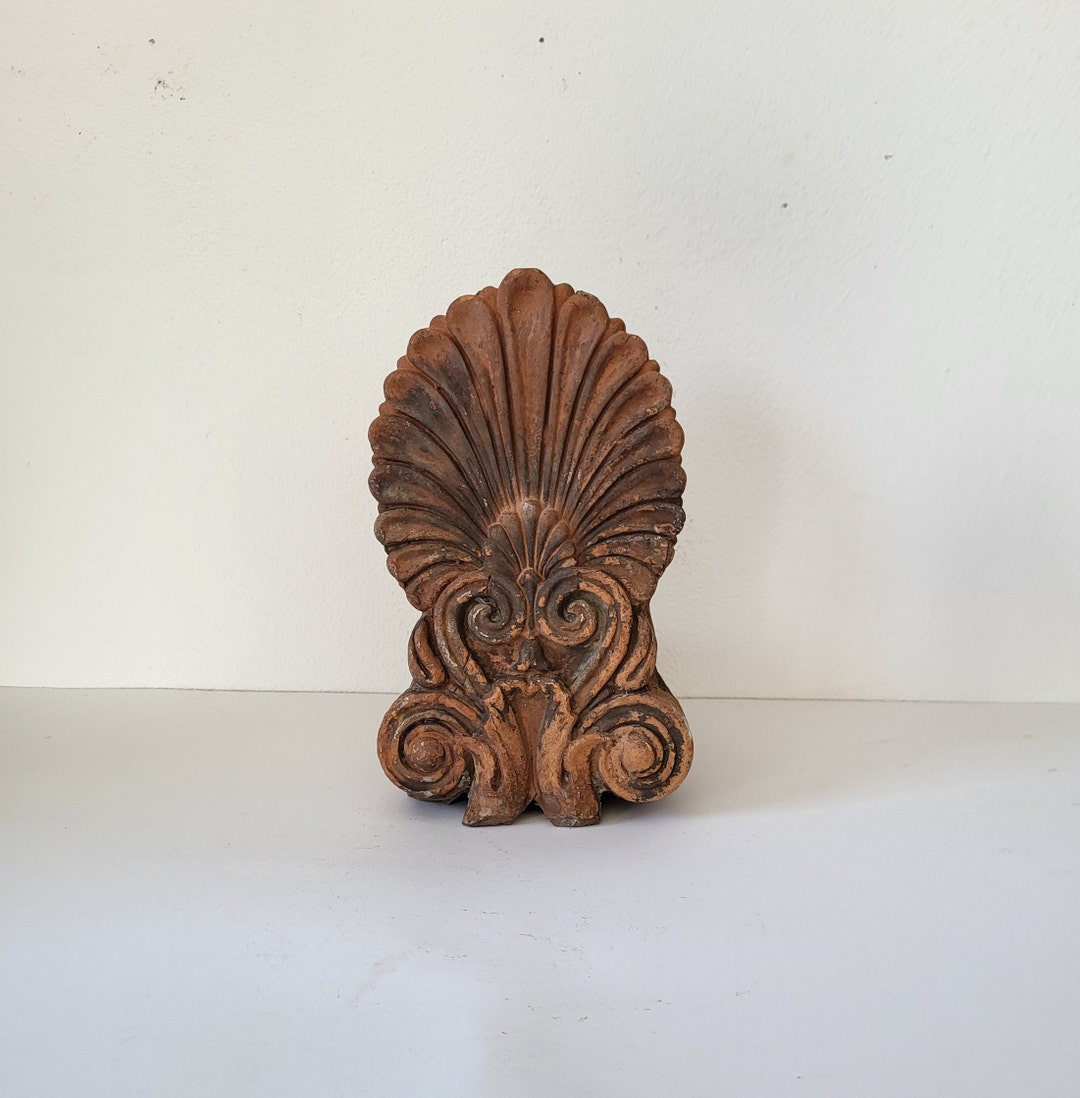 Old Greek Acroterion, Antique Greek Akrokeramo, Acroterion, Akrokeramo ...
