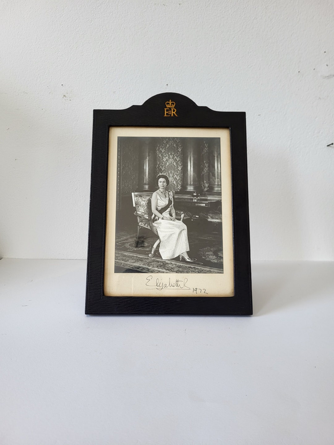Queen Elizabeth Signed Photo 1972 - Etsy
