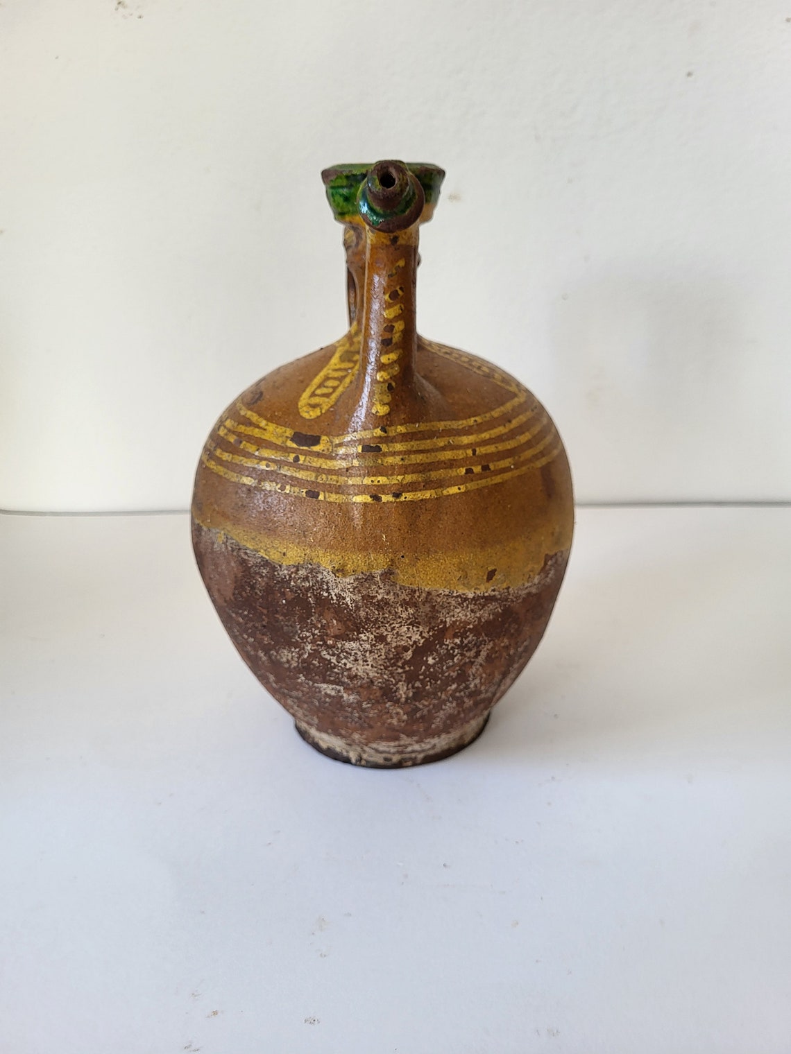 Antique Greek Pitcher, Antique Olive Oil Pitcher - Etsy