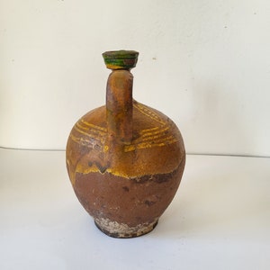 Antique Greek Pitcher, Antique Olive Oil Pitcher - Etsy