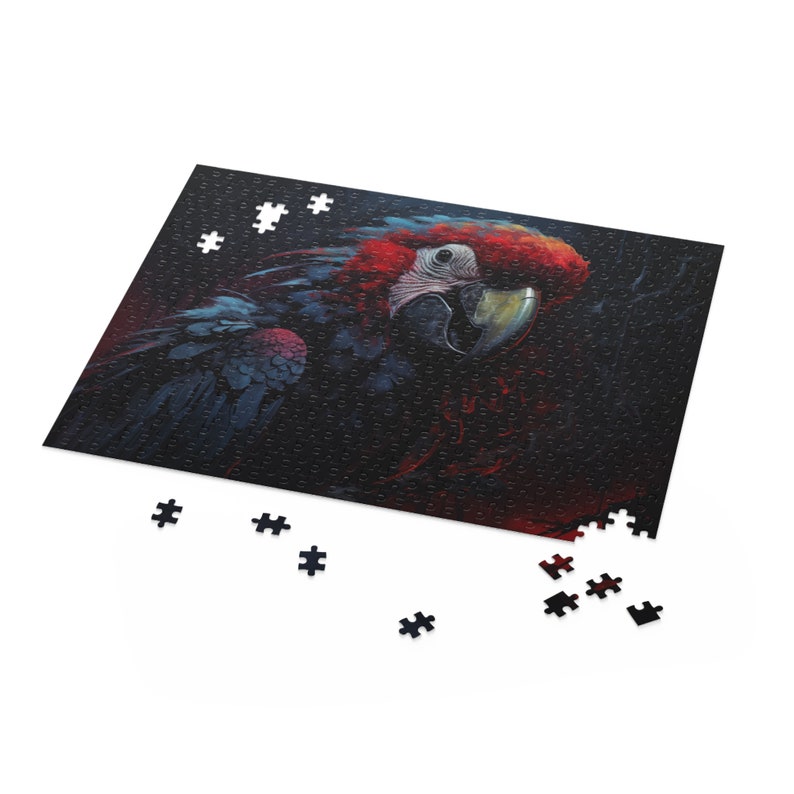 Haunted Half-dead Parrot Horror Puzzle Scary Gift 120, 252, 500 Piece ...