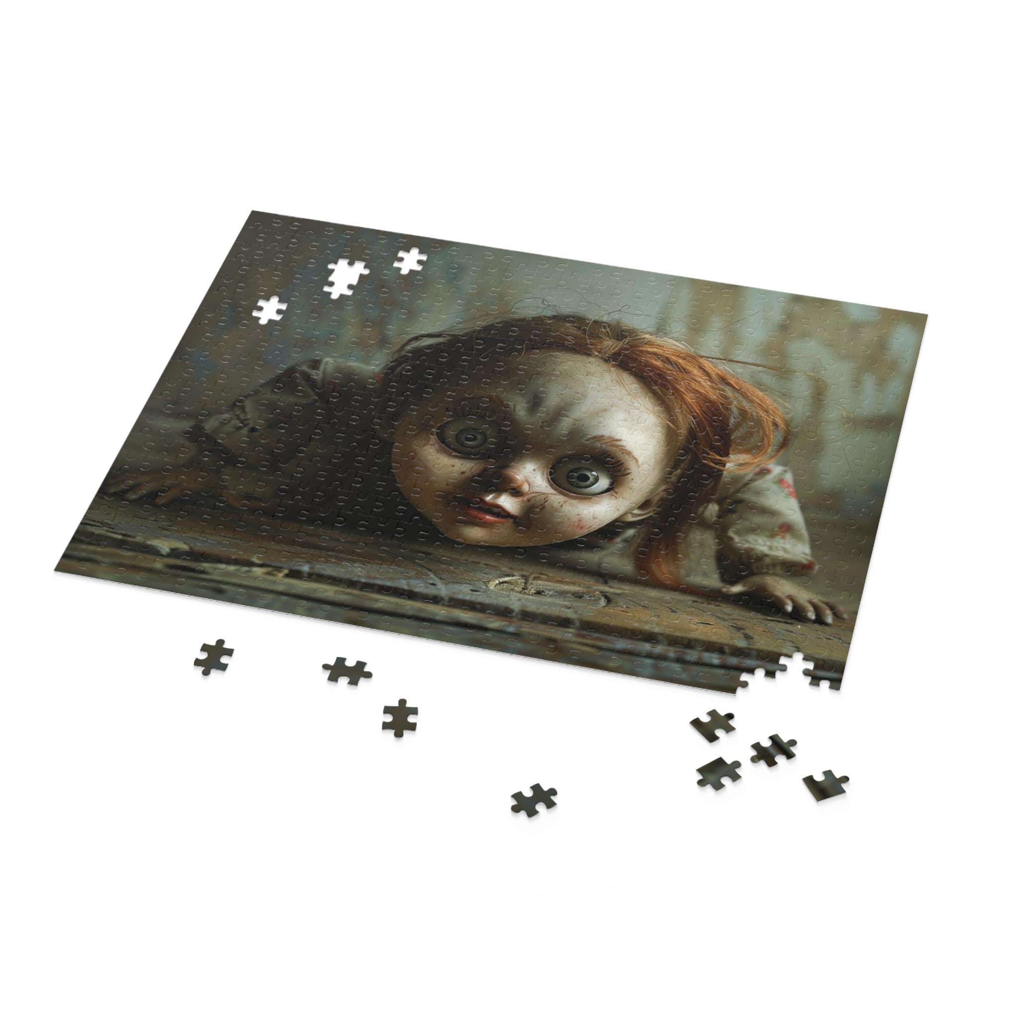 Creepy Doll Horror Puzzle | Spooky Jigsaw for Adults | Cursed ...