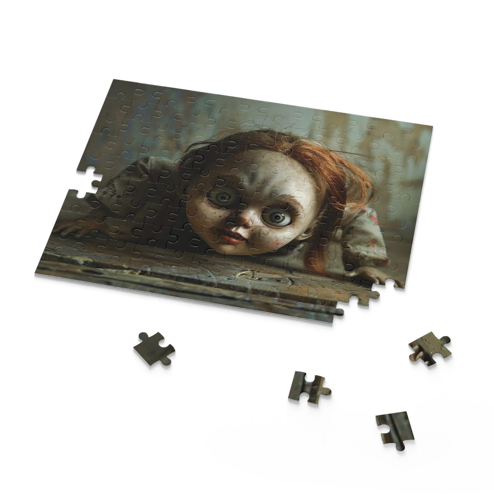 Creepy Doll Horror Puzzle | Spooky Jigsaw for Adults | Cursed ...