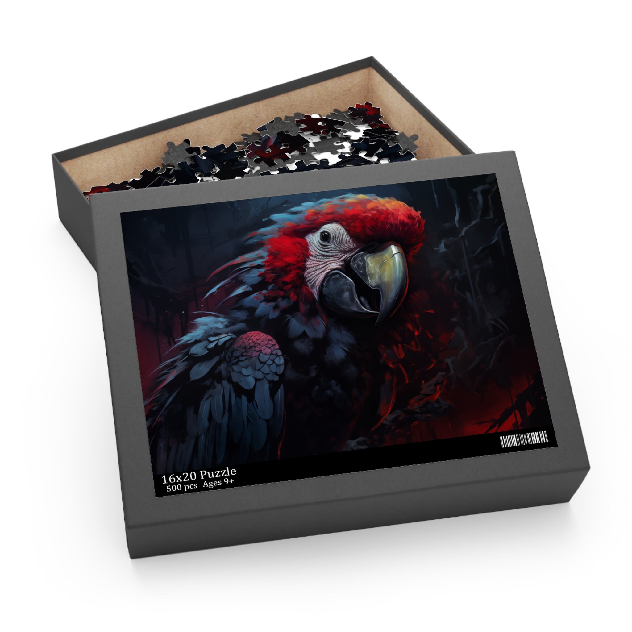 Haunted Half-dead Parrot Horror Puzzle Scary Gift 120, 252, 500 Piece ...