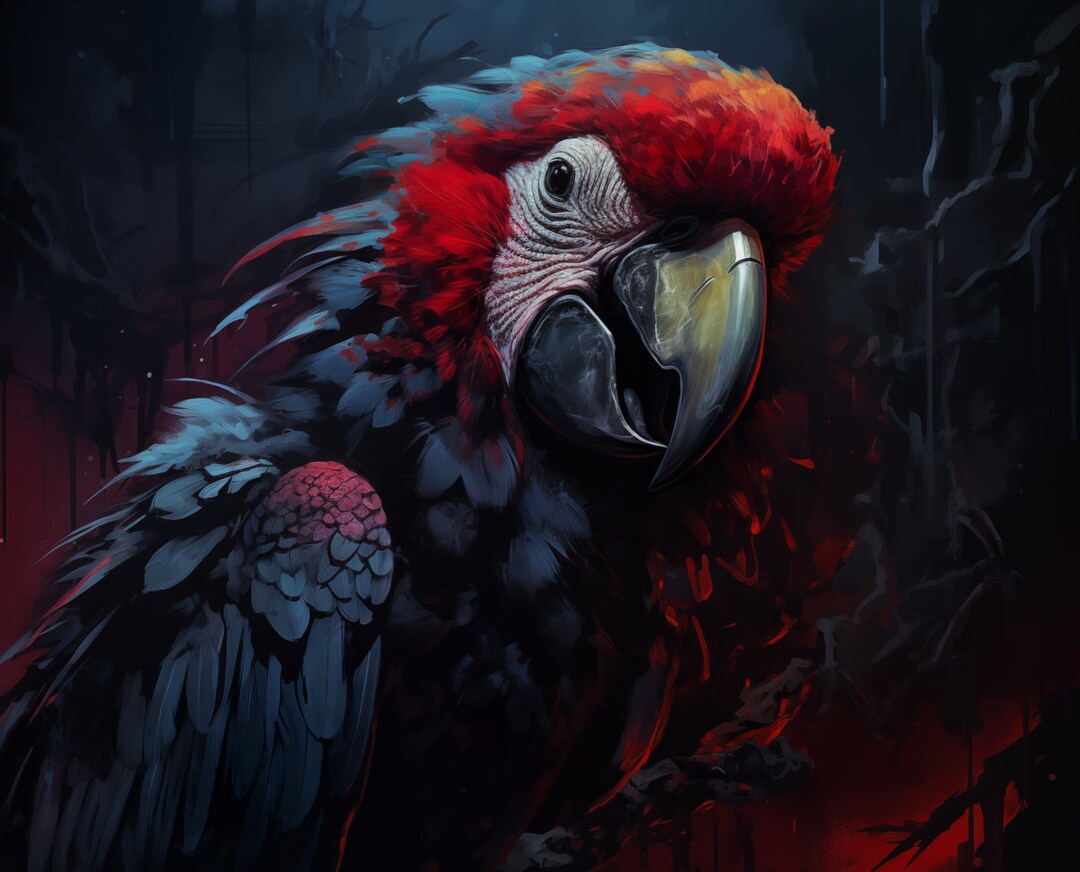 Haunted Half-dead Parrot Horror Puzzle Scary Gift 120, 252, 500 Piece ...