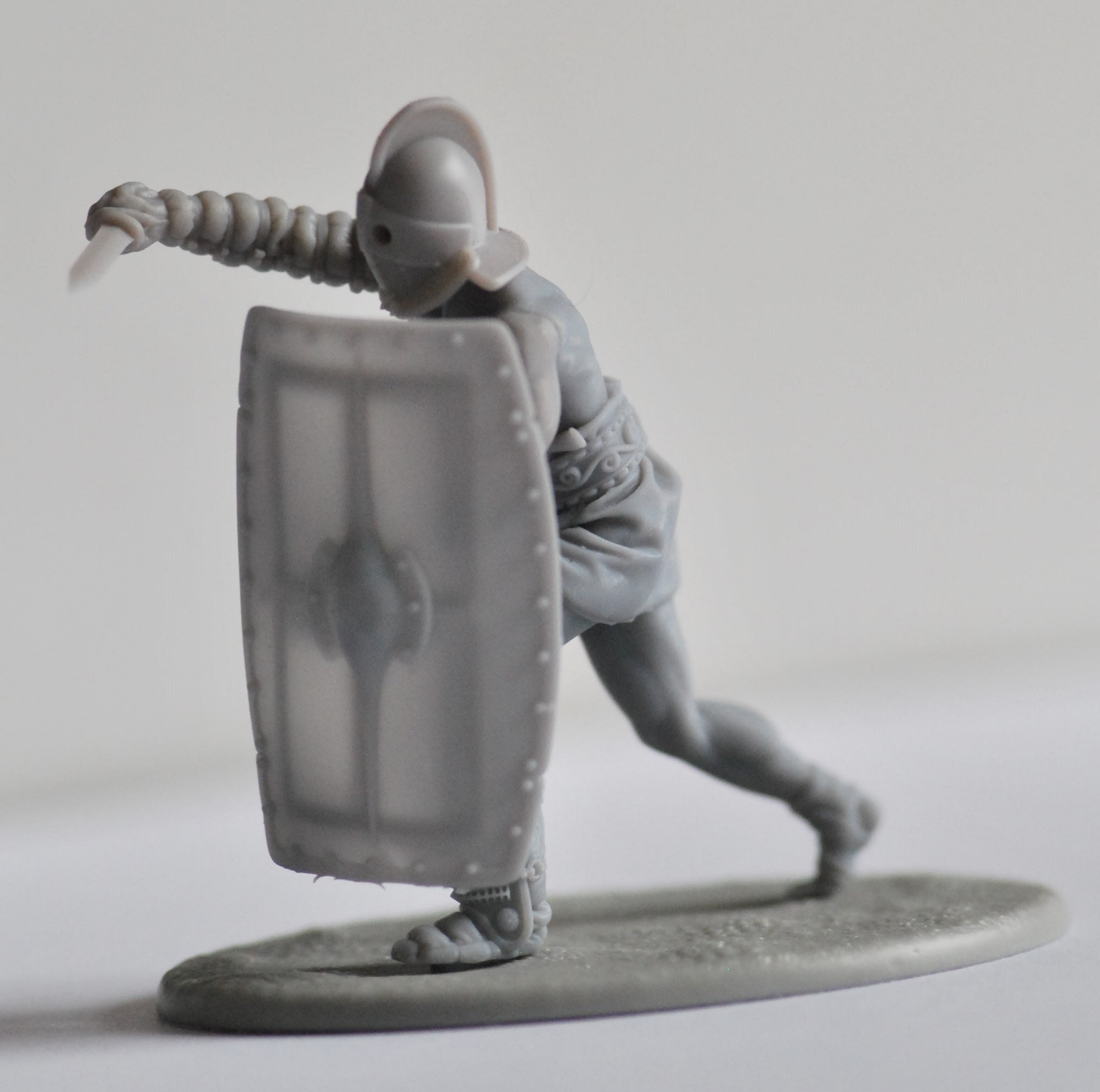 Secutor Gladiators of Rome military Miniature High Quality Resin Model ...