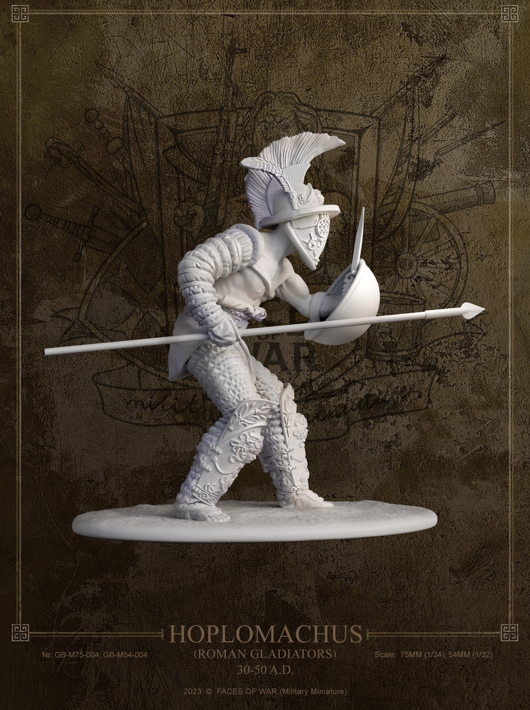 Hoplomachus Gladiators of Rome (military Miniature) Premium High ...