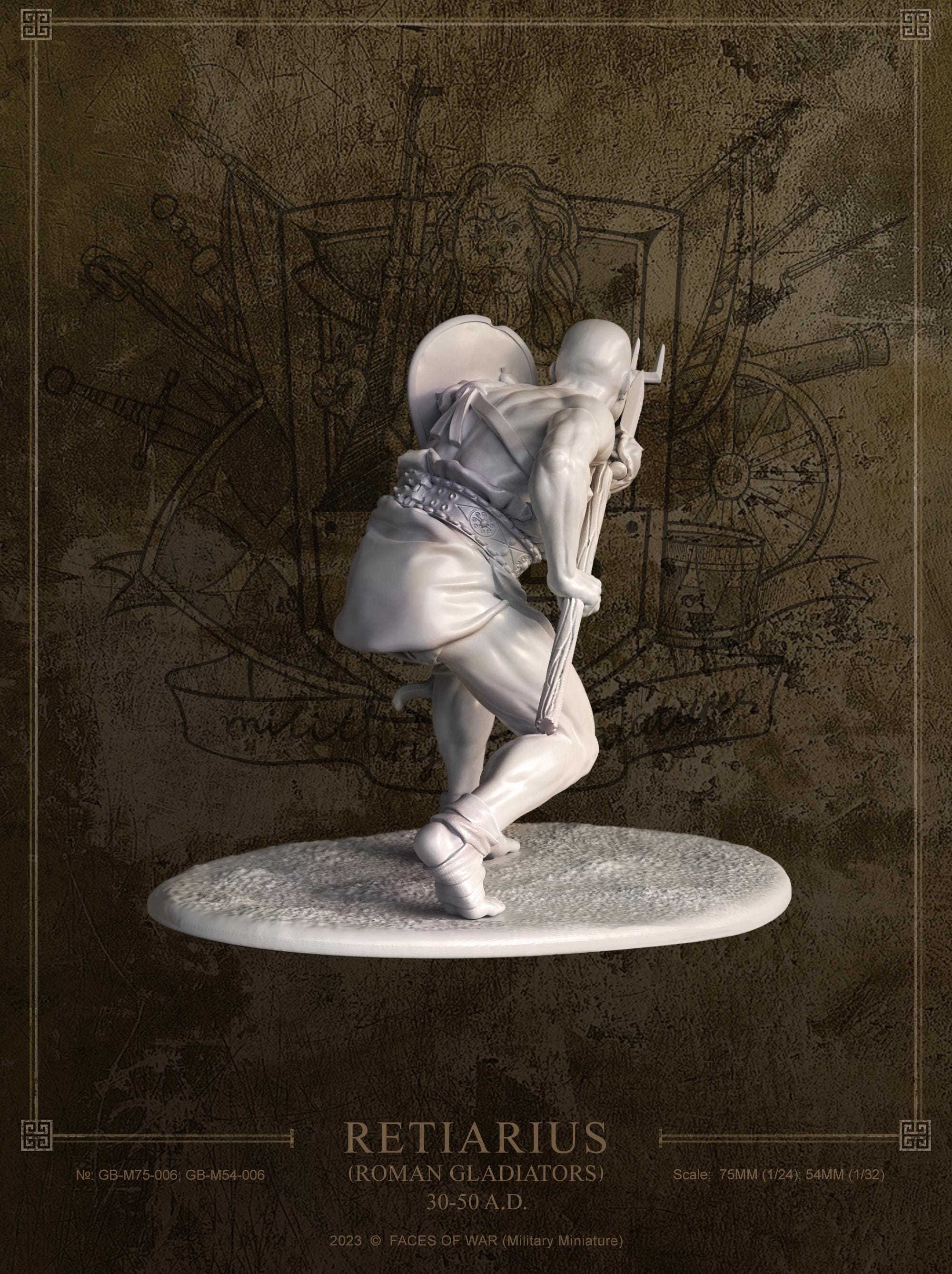 Retiarius Gladiators of Rome (military Miniature) Premium High Quality ...