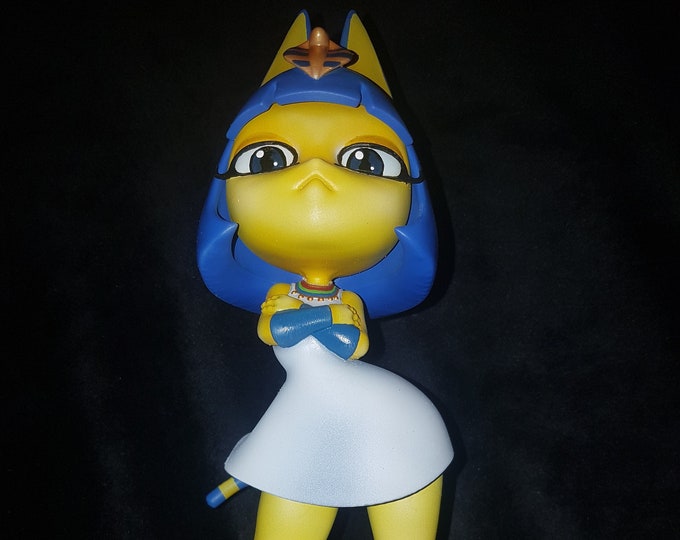 Ankha Animal Crossing Furry 3d Print + Paint Commission Figure Model - Etsy