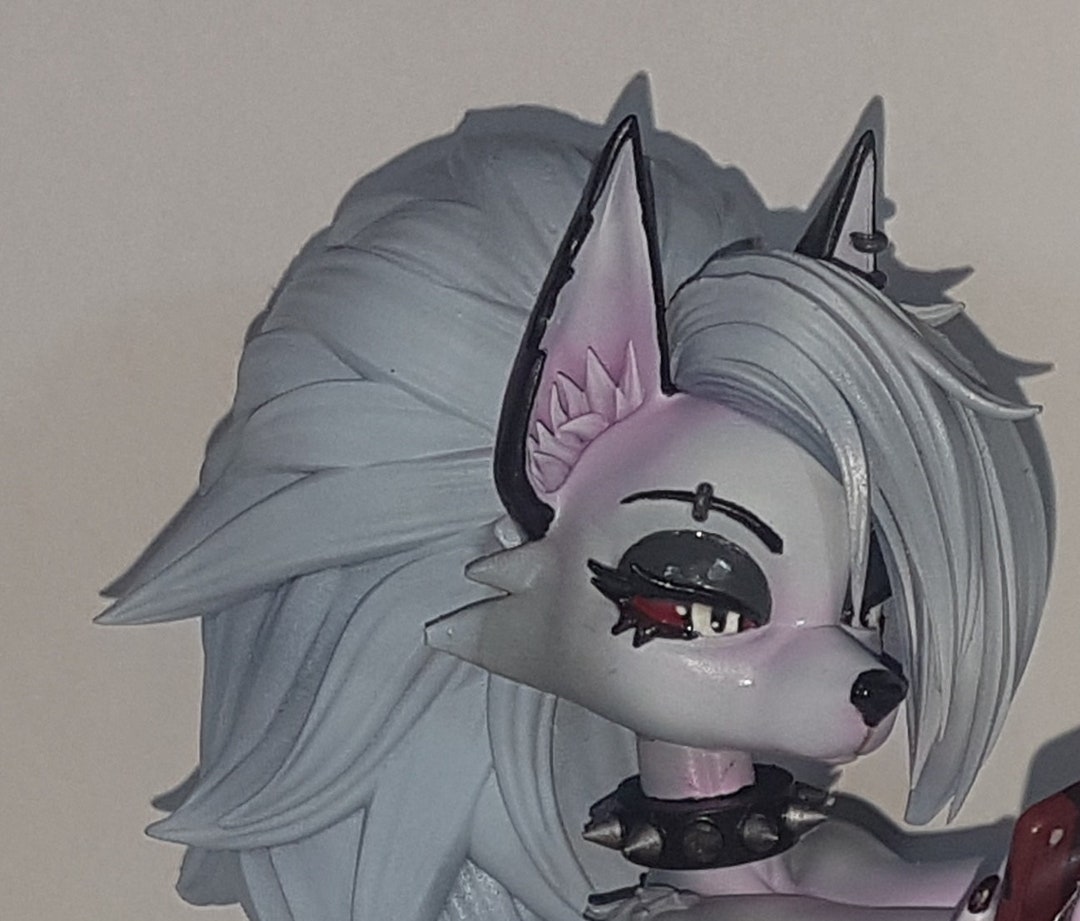 Loona Furry Figure 3d Printed Helluva Boss - Etsy UK