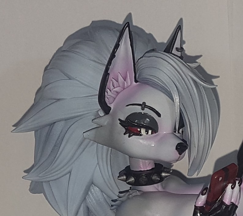 Loona Helluva Boss Adult Furry 3d Print / Paint Model Figure - Etsy