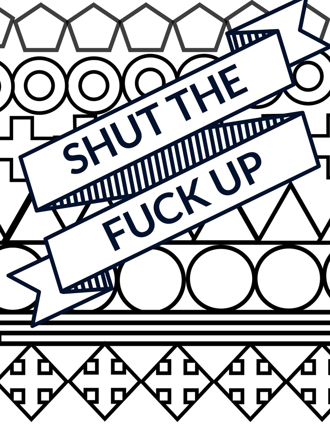 Adult Coloring Page Printable! - Etsy Australia