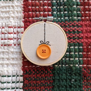 Individual Embroidered Button 3" Hoops | Finished Button Embroidery ...
