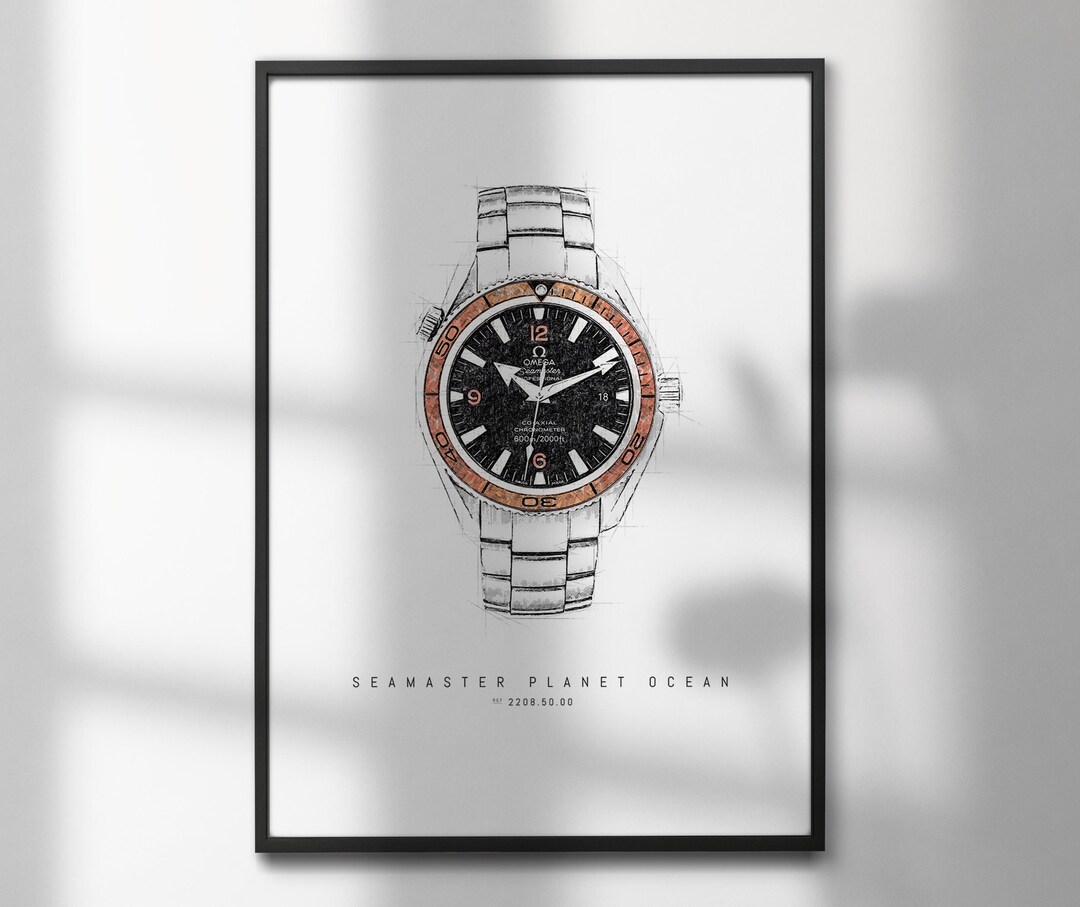 Omega Seamaster Planet Ocean 220.08.50.00 | High-quality Watch Art ...