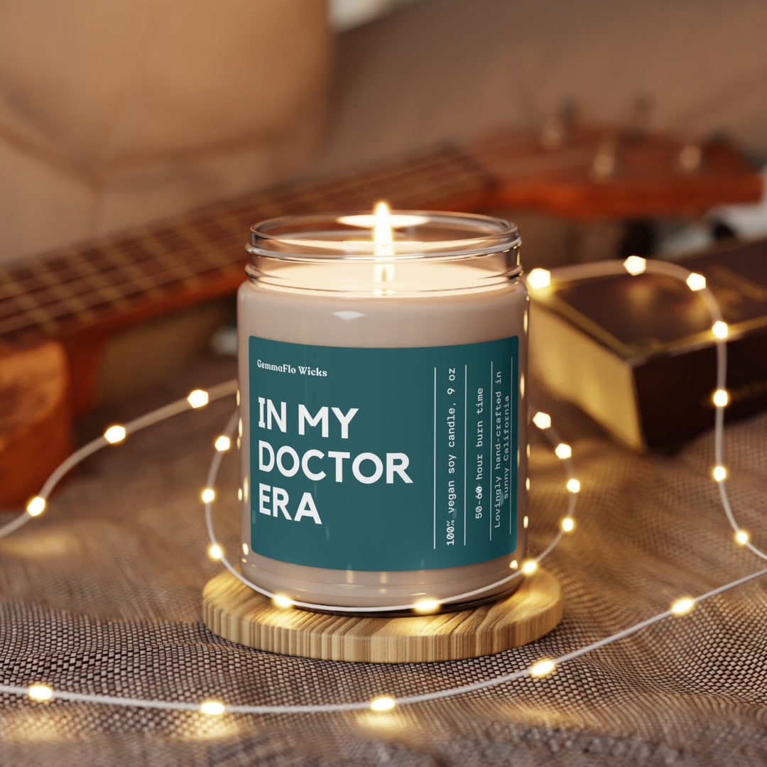 In My Doctor Era Candle Non-toxic Scented Vegan Soy Wax Eco-friendly ...