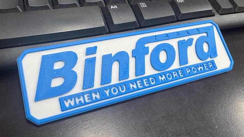 Binford Tools Magnetic Toolbox Badge - Etsy